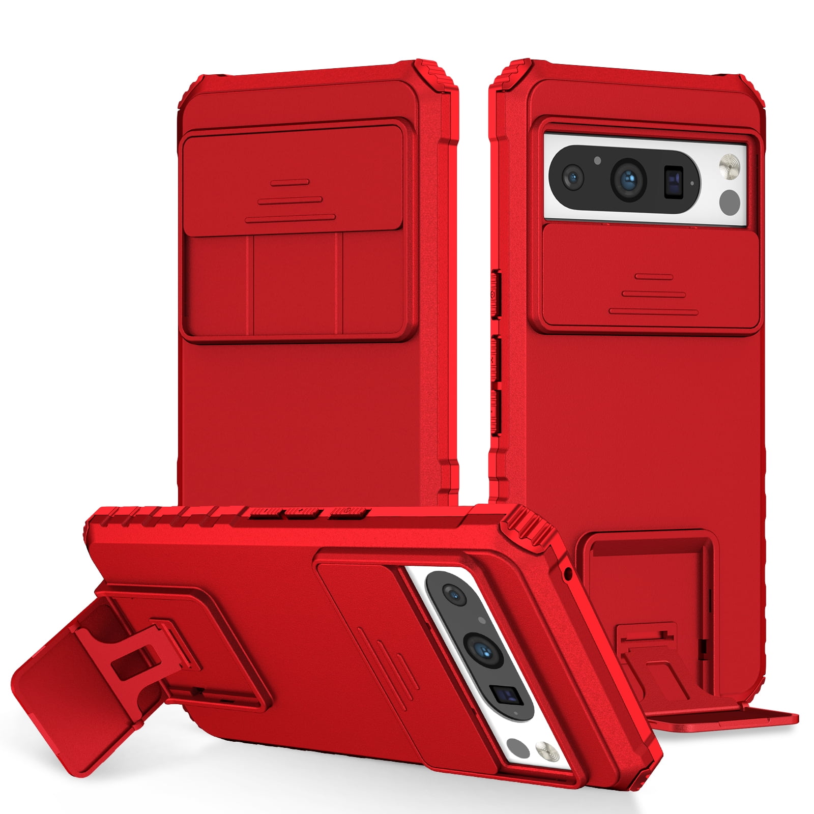 Case for Google Pixel 9 Pro XL, Luxury Slide Lens Cover Shockproof Drop ...