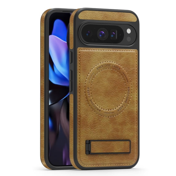 Case for Google Pixel 9A with Hidden Kickstand, [Military Grade Drop ...