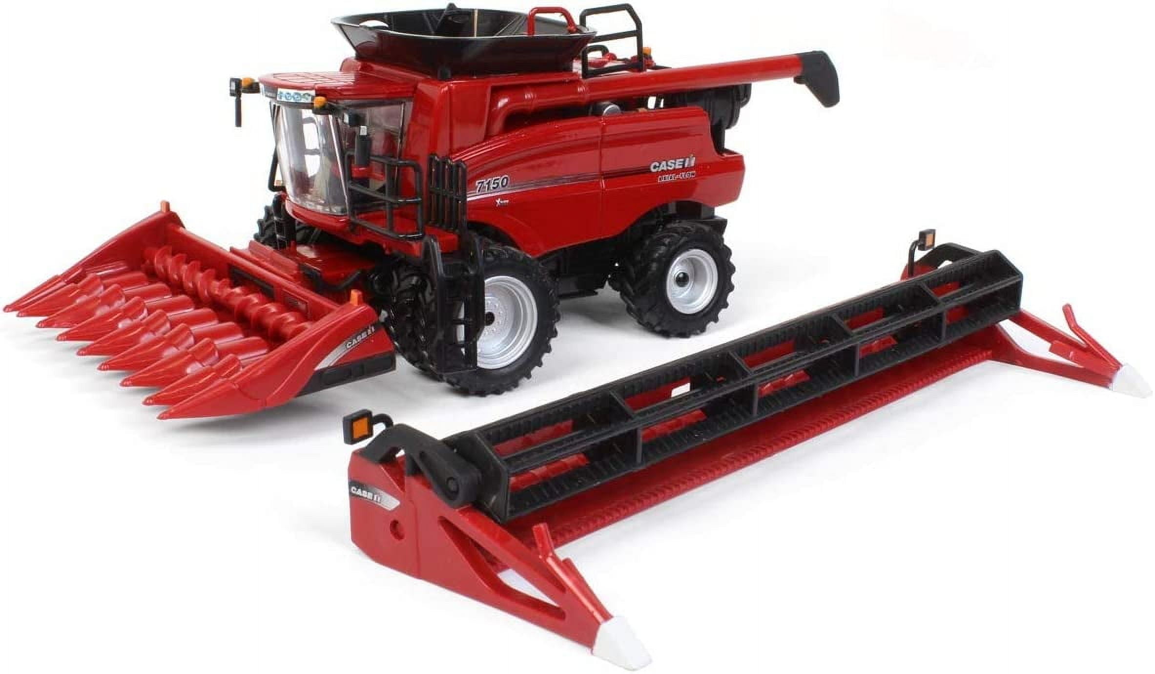 Case IH 1/64 Prestige 7150 Combine with Corn and Grain Headers by ERTL ...