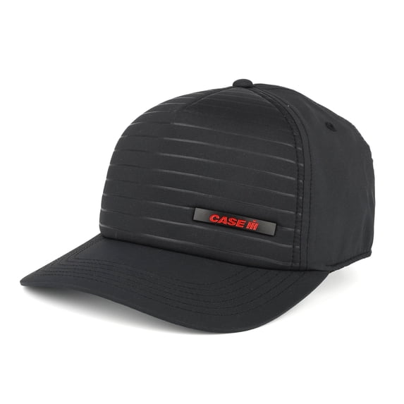 Case IH Black Sports Cap with Matte Embossed Metal Logo, Adjustable One ...