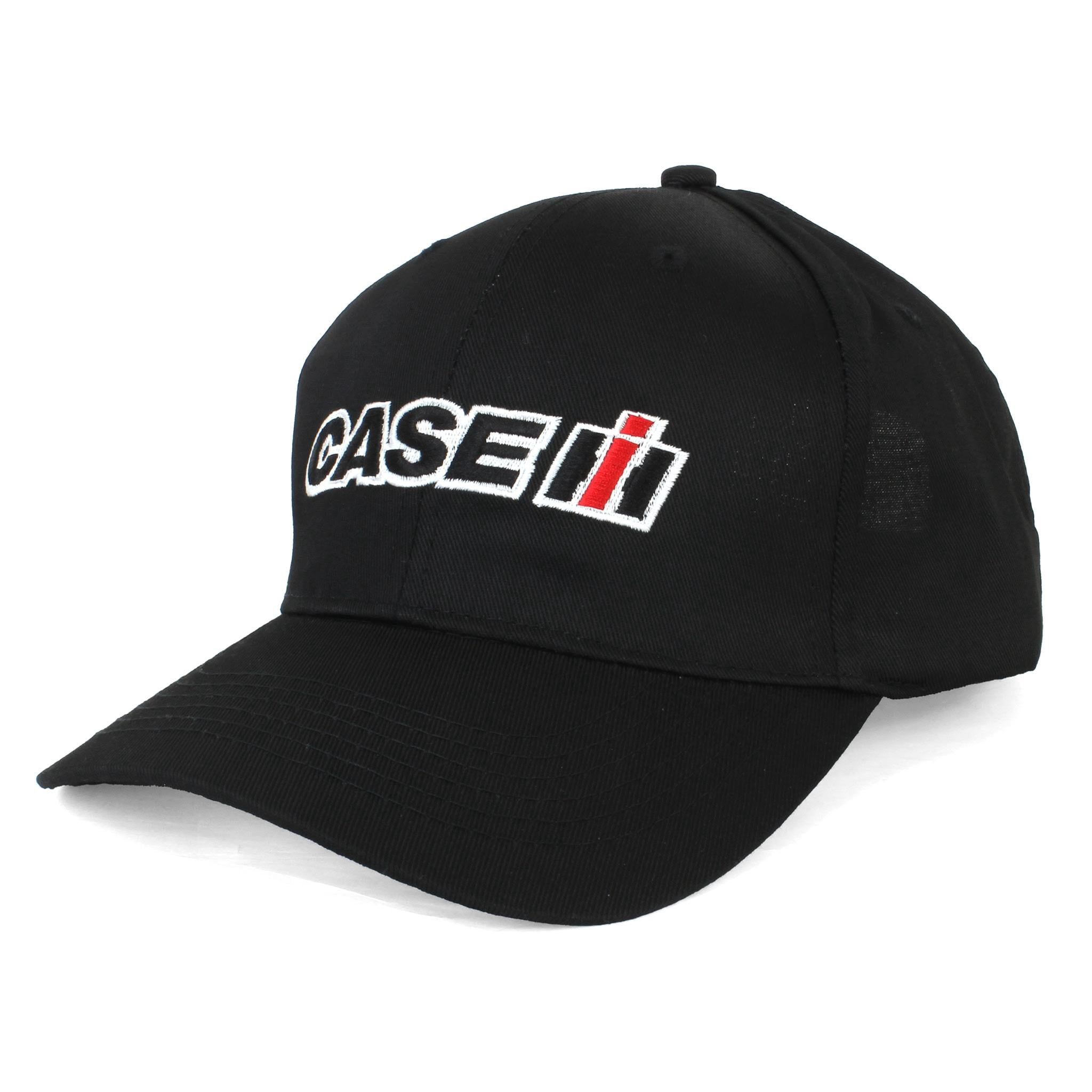 Case IH Adult Black Cap, Sleek and Classic Look, Adjustable Hook and ...
