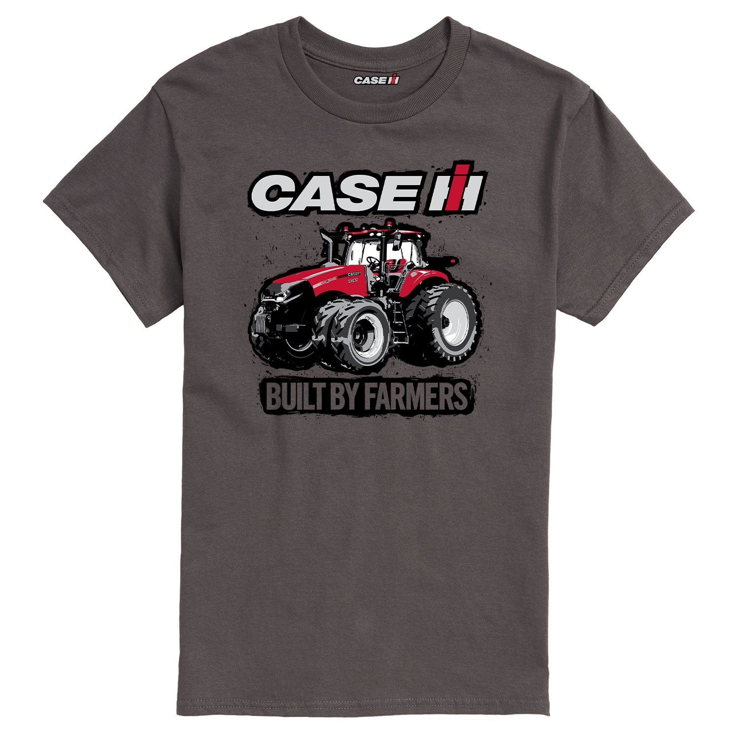 Case IH Built By Farmers - Men's Short Sleeve Graphic T-Shirt - Walmart.com