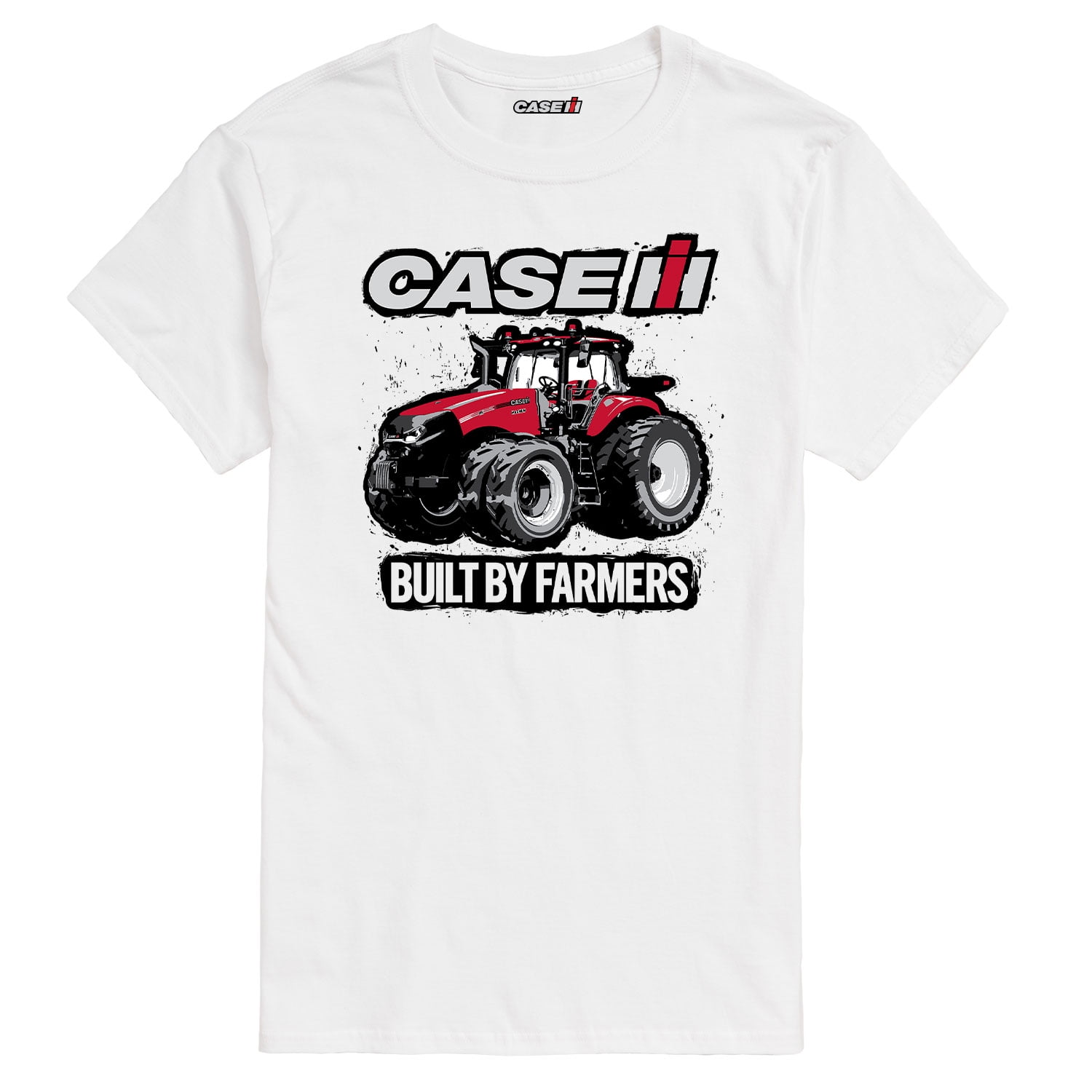 Case IH Built By Farmers - Men's Short Sleeve Graphic T-Shirt - Walmart.com
