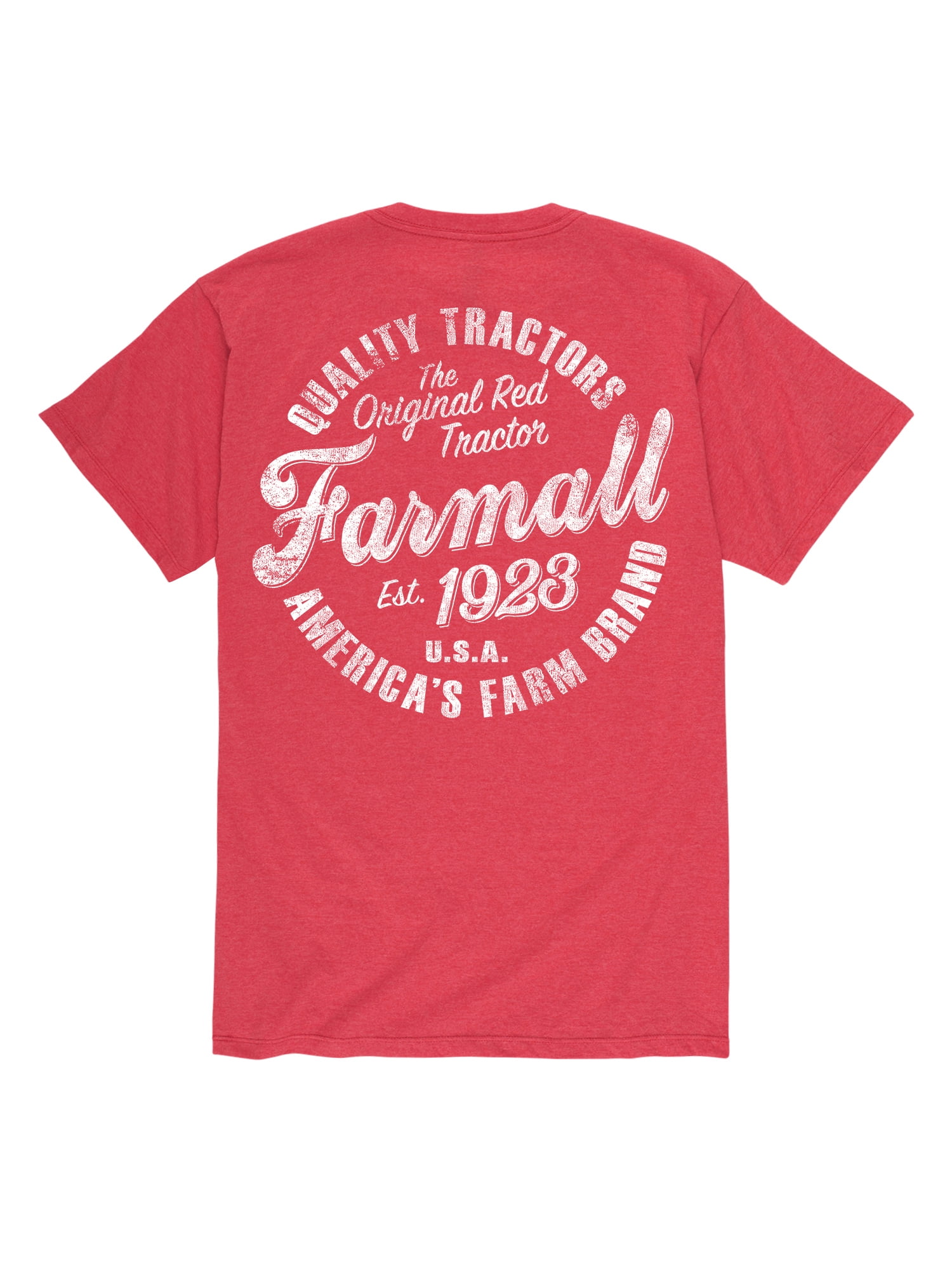 Case IH - Farmall Circle - Men's Short Sleeve Graphic T-Shirt - Walmart.com