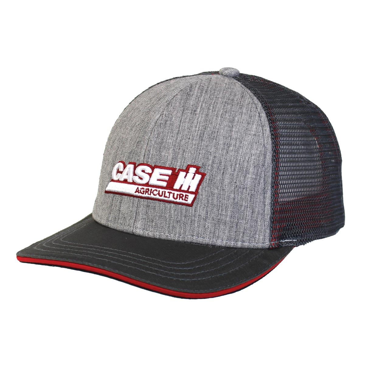 Case IH Grey Twill & Mesh Back Trucker Cap, A2944 - Walmart.com