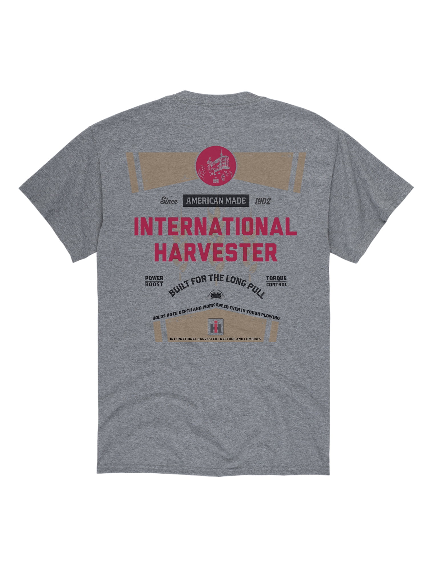 Case IH - IH Label - Men's Short Sleeve Graphic T-Shirt - Walmart.com