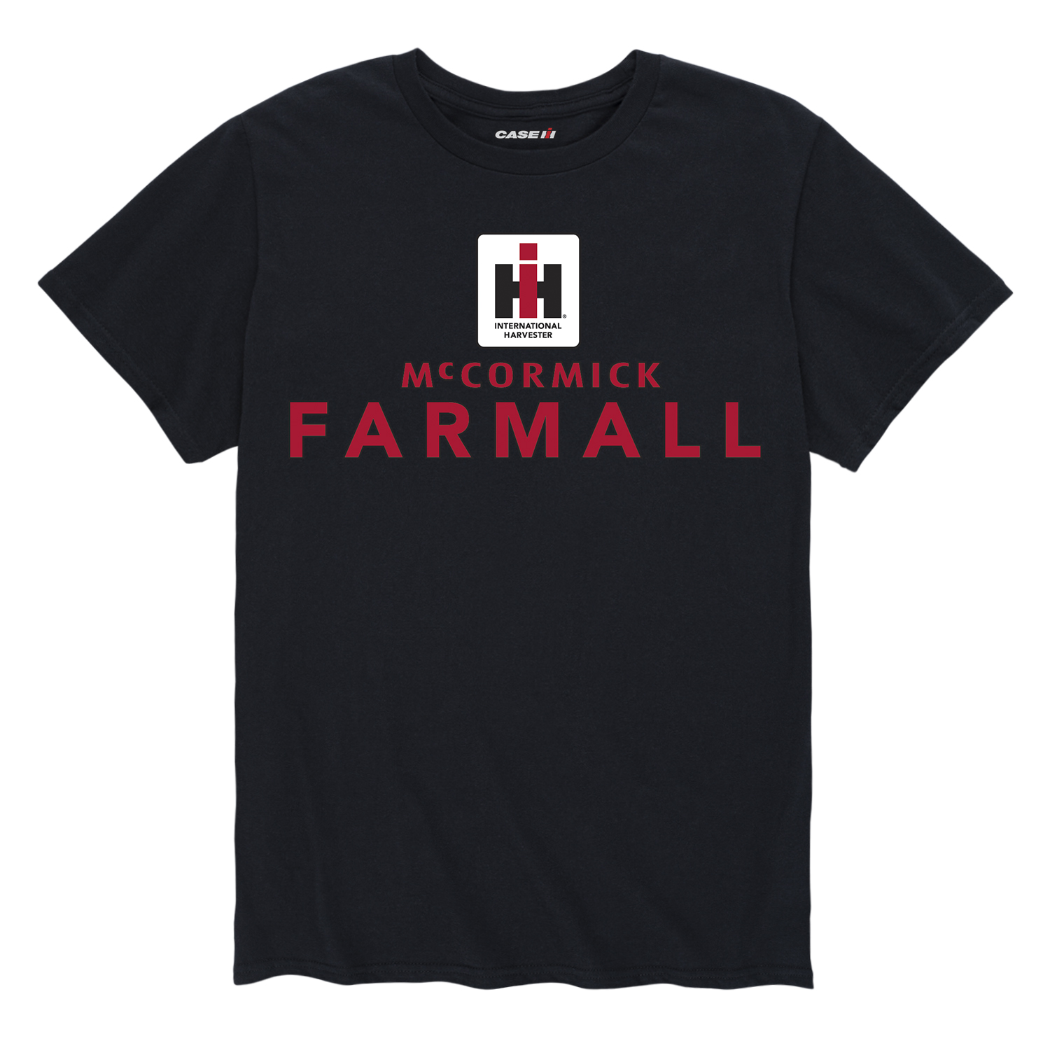 Case IH - IH Square Logo Mccormick Farmall Stack - Men's Short Sleeve ...