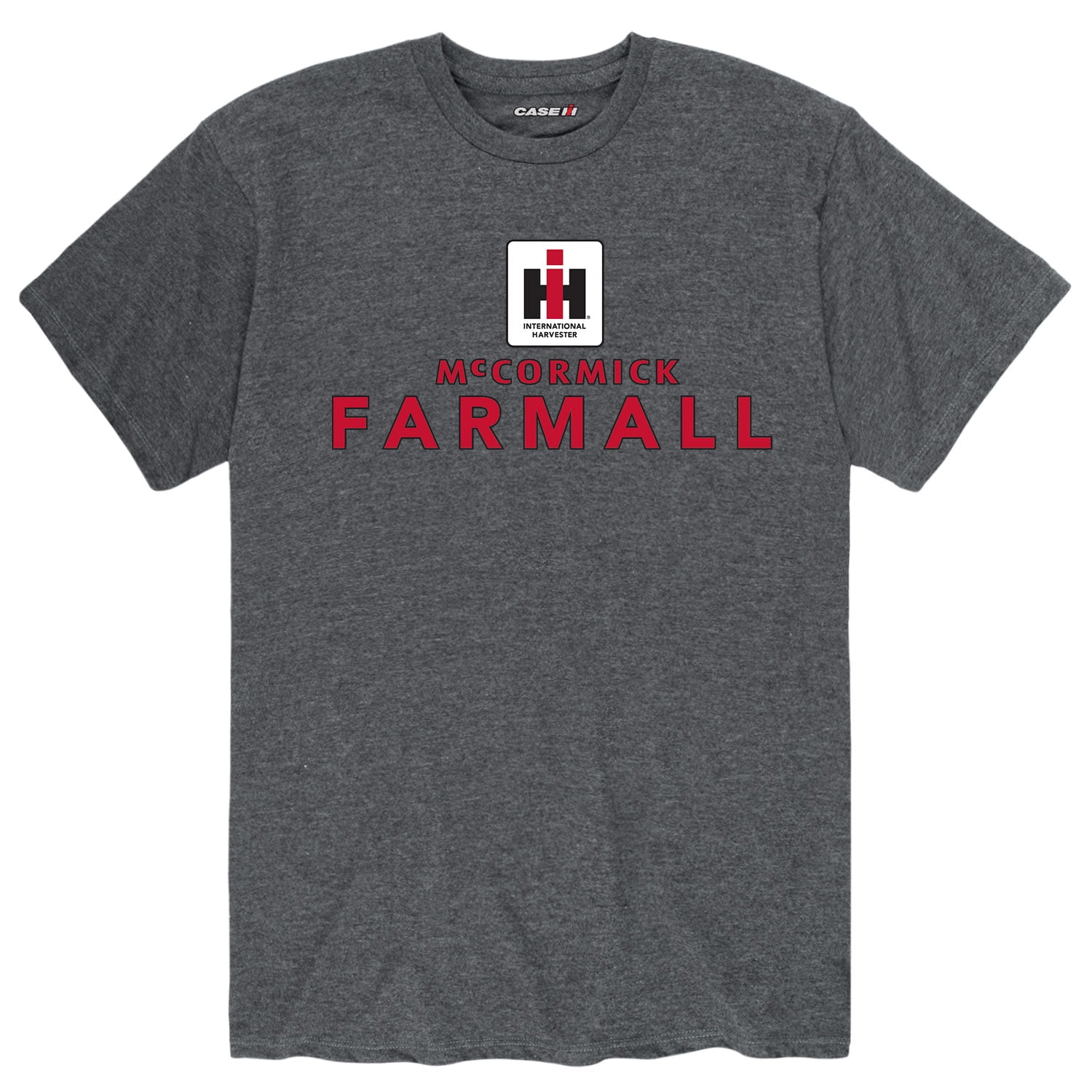 Case IH - IH Square Logo Mccormick Farmall Stack - Men's Short Sleeve ...