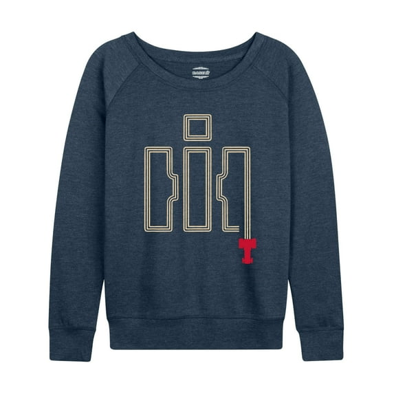 Case IH - IH Tractor Tracks - Women's French Terry Long Sleeve Pullover ...