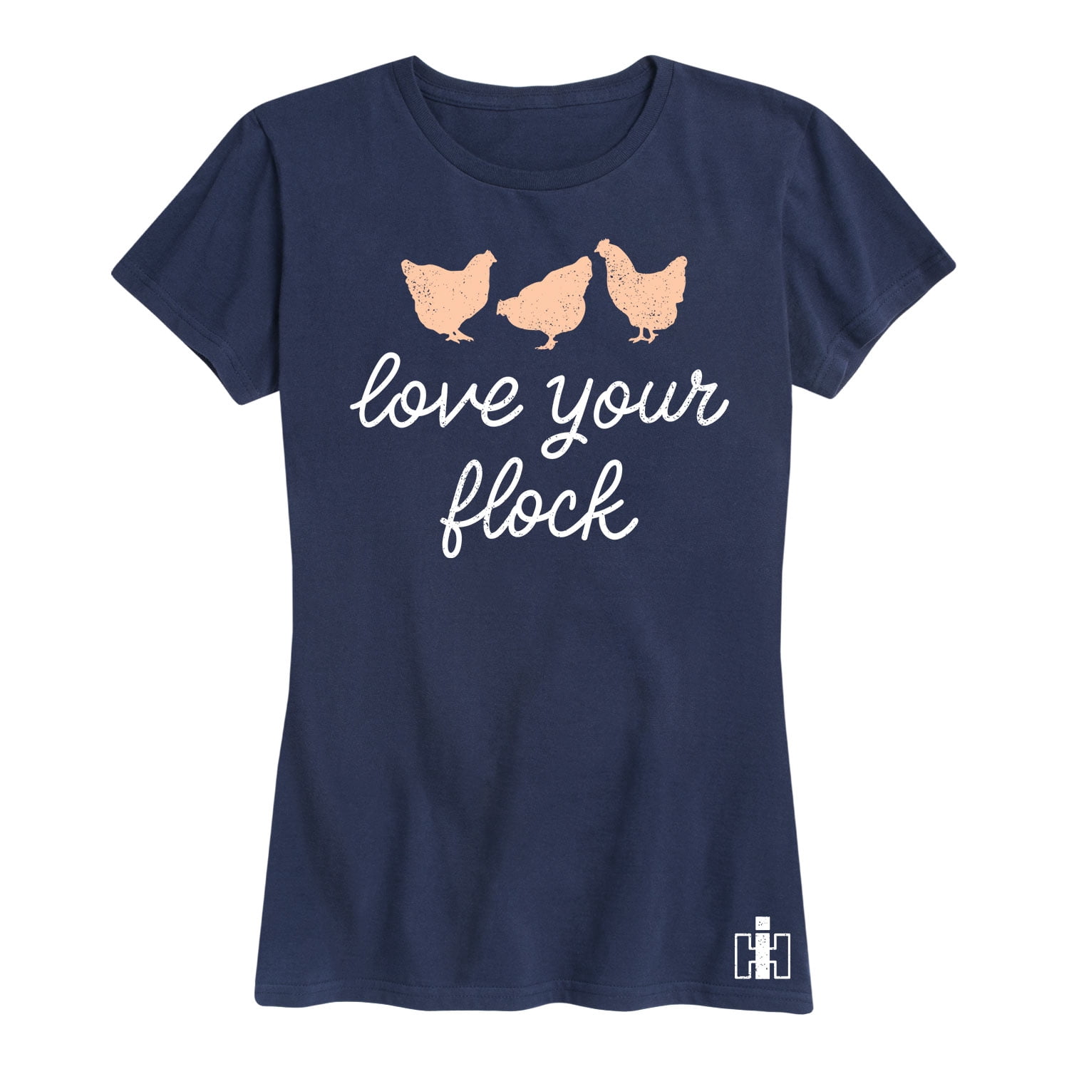 Case IH - Love Your Flock Chickens - Women's Short Sleeve Graphic T ...