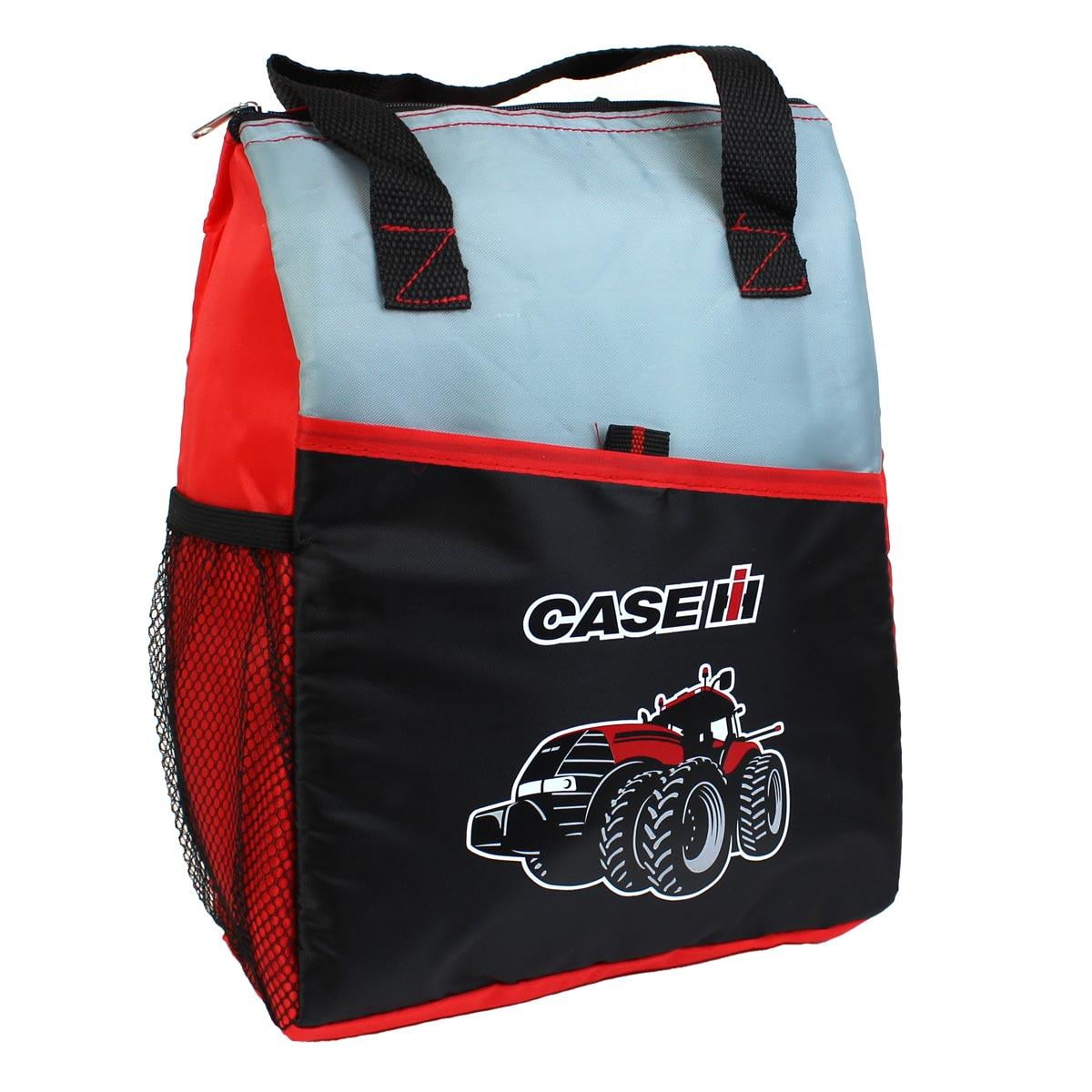 Case IH Magnum Tractor Lunch Bag, Red & Gray with Zipper Closure ...