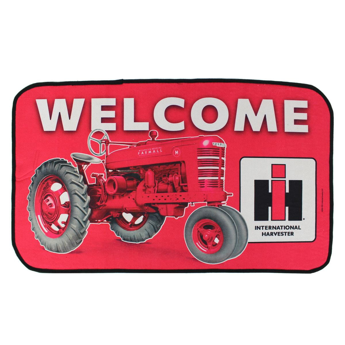 Case IH McCormick-Deering Farmall M Tractor Welcome Door Mat, 30in x 17 ...