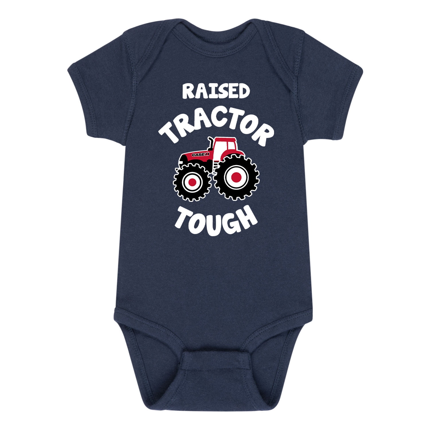 Case IH - Raised Tractor Tough - Infant Baby One Piece - Walmart.com