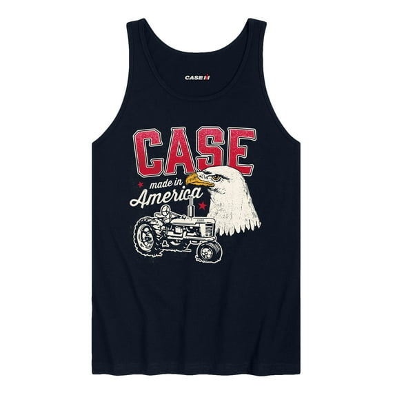 Case IH - Retro Case Old Abe And Tractor - Men's Sleeveless Graphic ...