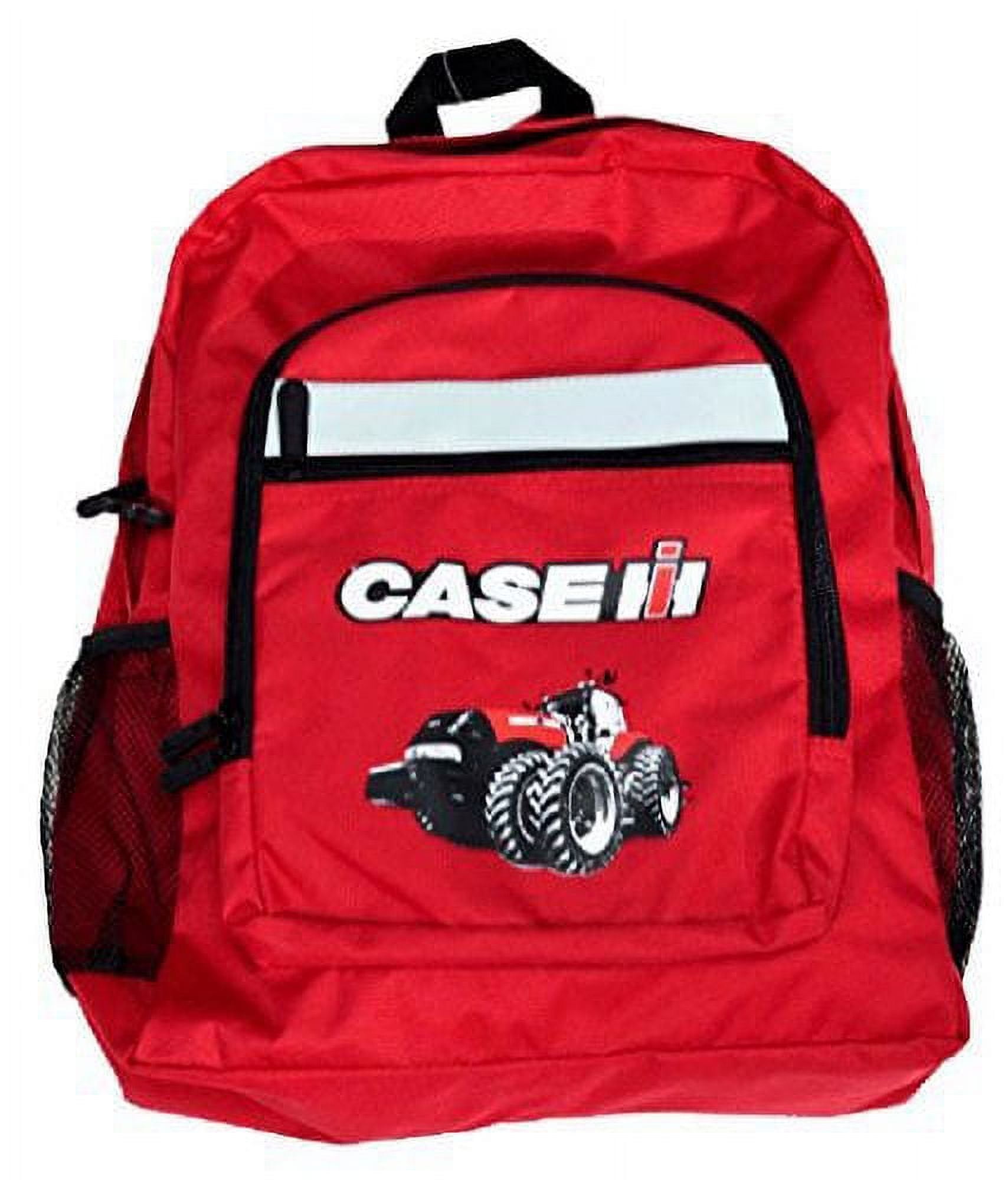 Case IH Youth Size Red Tractor Backpack, 100% Nylon, Adjustable Straps ...