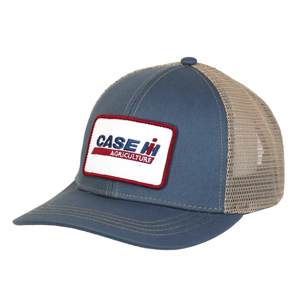 Case IH Vintage Blue Twill & Ivory Mesh Back Trucker Cap, A2938 ...