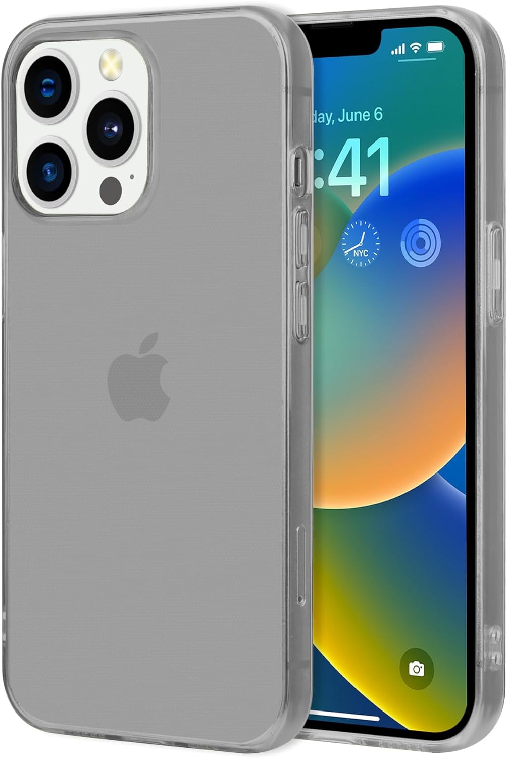 Case for IPhone 13 Pro 6.1 Inches, Transparent Silky Soft Touch Ultra ...