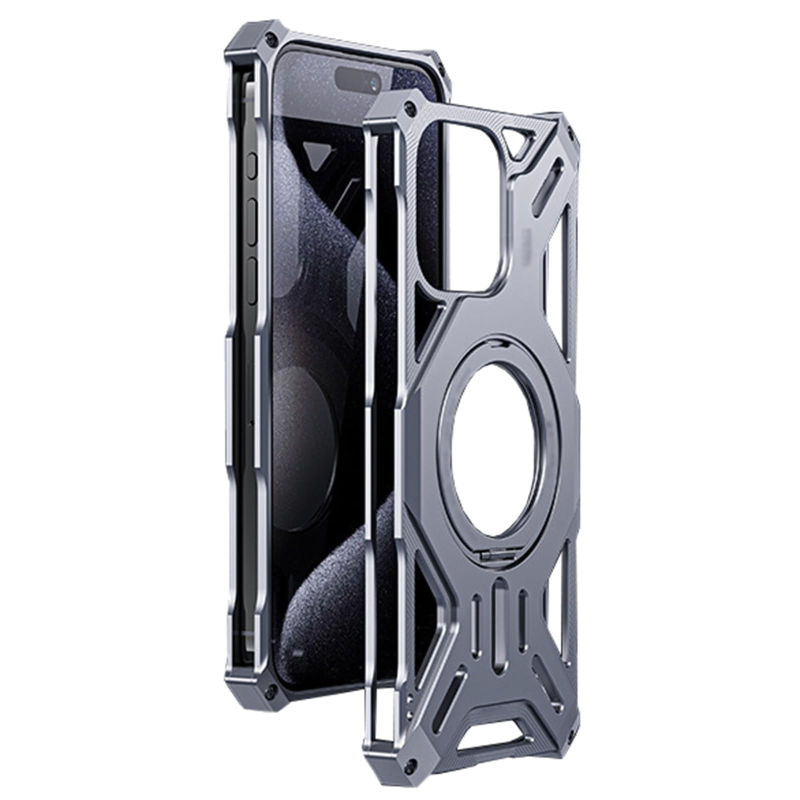 Case For IPhone 16/16 Pro/16 Pro Max, 360° Rotatable Magnetic Stand ...