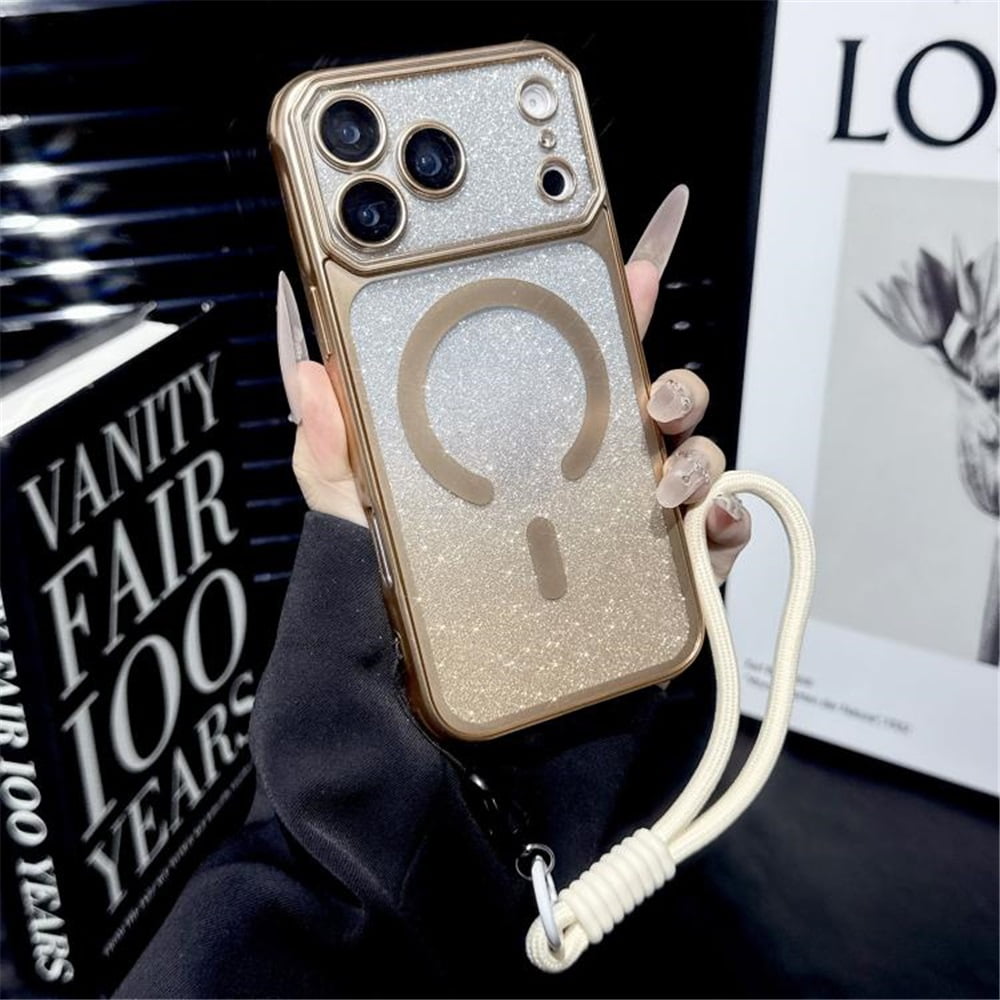 Case For IPhone 17 Pro [Compatible With MagSafe] Matte Plated TPU Large ...