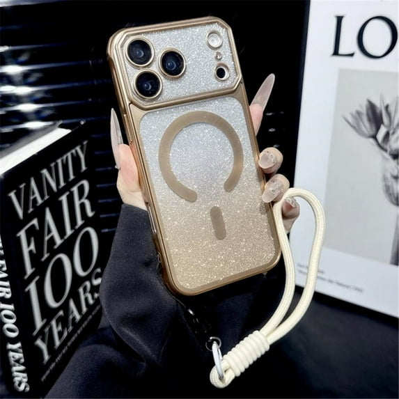 Case For IPhone 17 Pro [Compatible With MagSafe] Matte Plated TPU Large ...