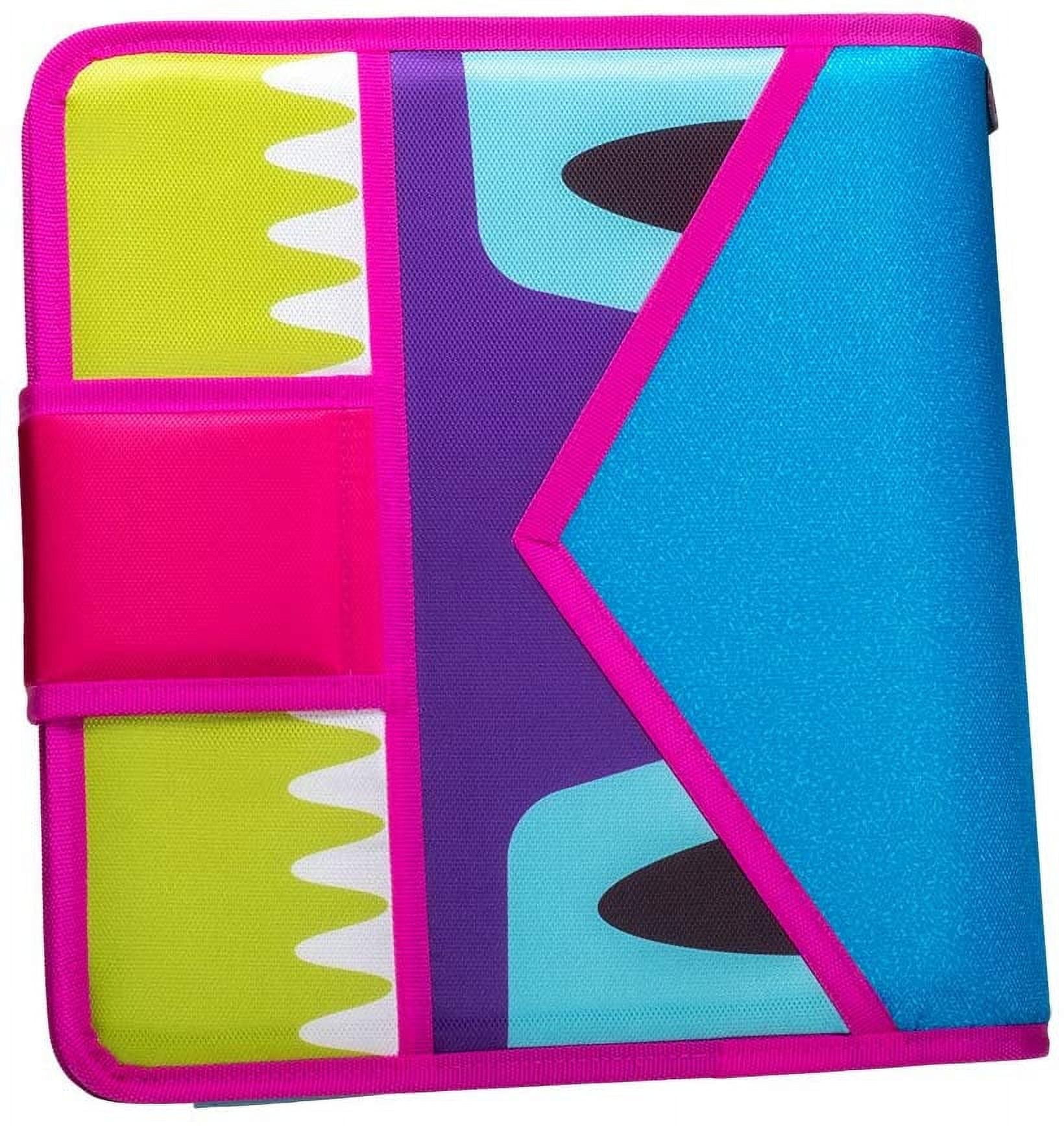 Case-It S-835-ME Open Tab Monster Eye Strap Binder, 5-Tab Expanding ...