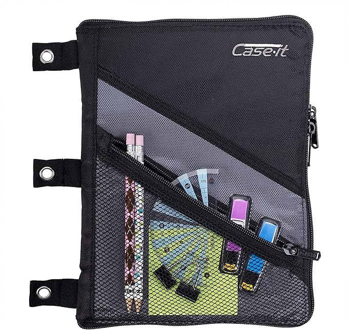 Case It Tablet Binder Accessory, Padded Tablet with 3 Steel Grommets ...