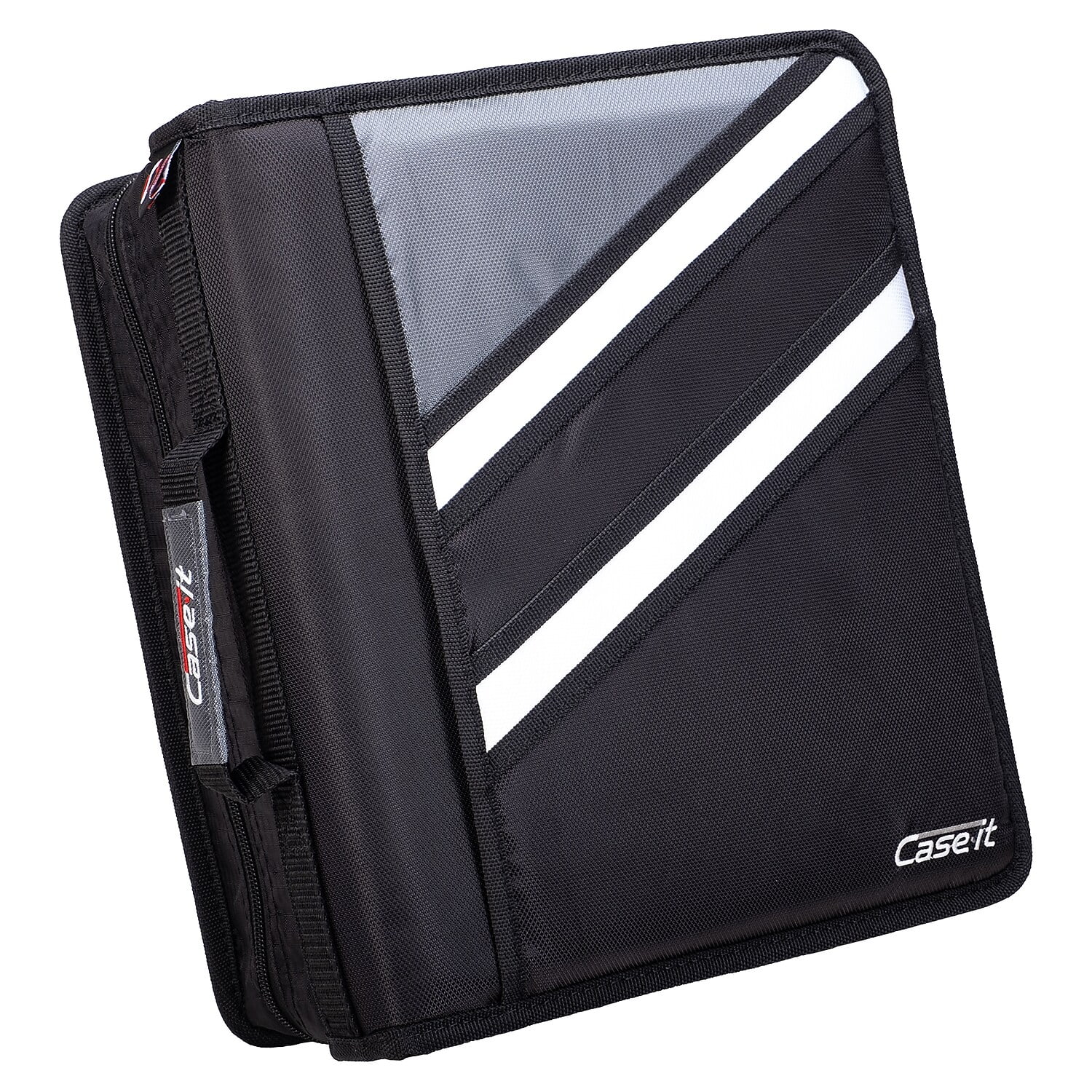 Case it Z-176 1 1/2 Black 2-in-1 Zipper Binder - Walmart.com