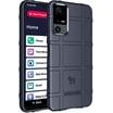 Case for Jitterbug Smart4, Nakedcellphone Rugged Ring Grip Cover with ...