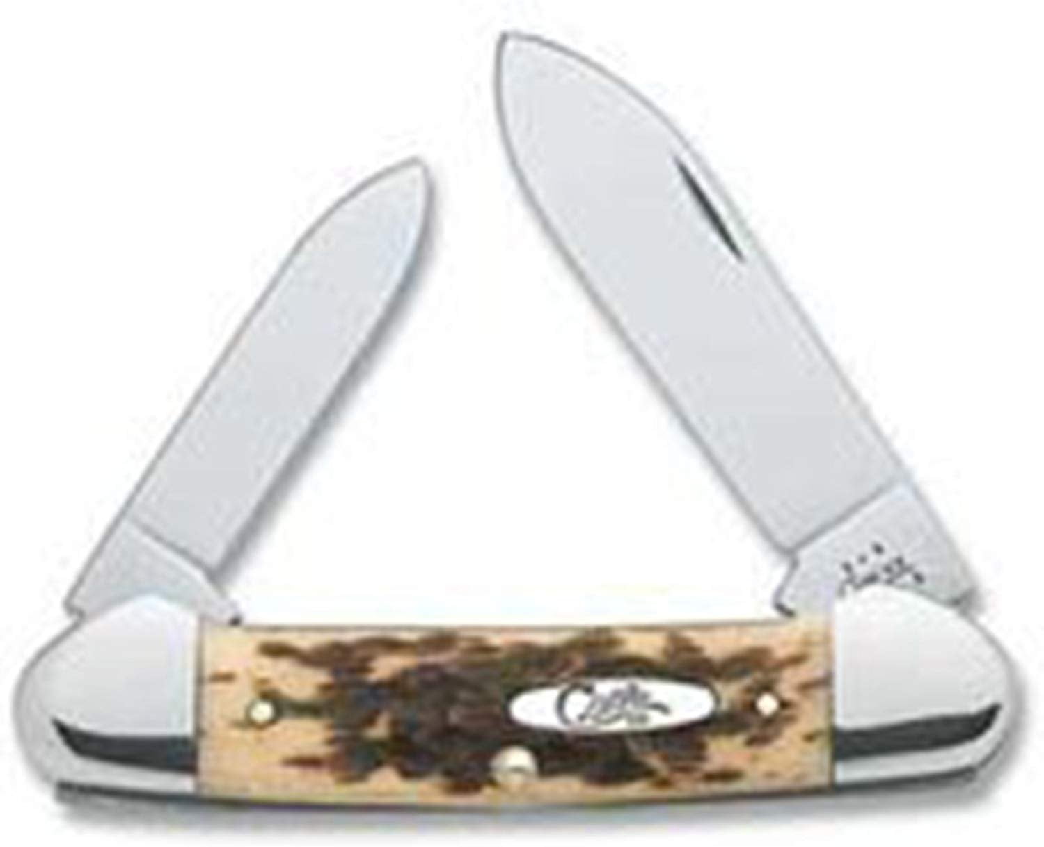 Case Knives Amber Bone Canoe Pocket Knife - Walmart.com
