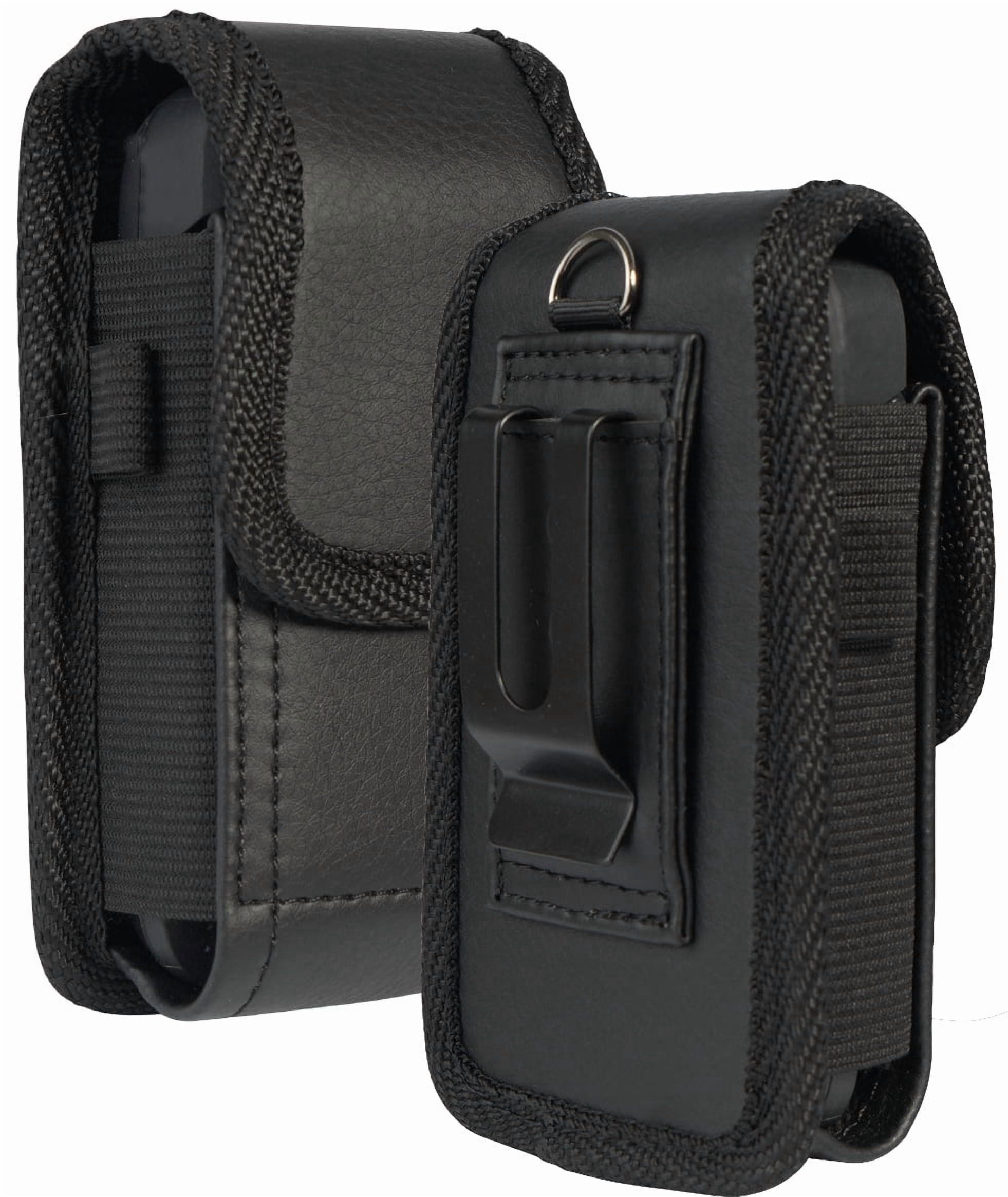 Kyocera Flip Phone Case - Leather Pouch with Belt Loop, Clip for DuraXV ...