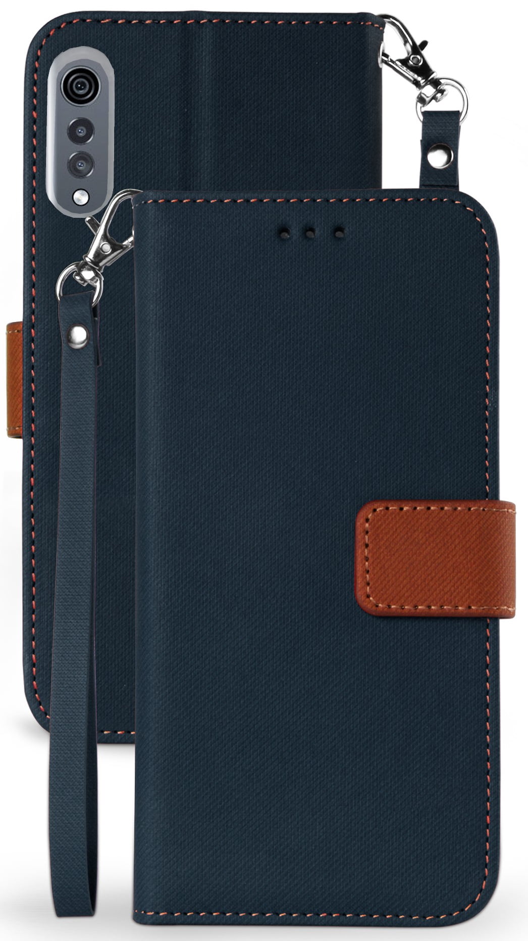 Case for LG Velvet, Durable Infolio Wallet Credit Card Slot ID Cover ...