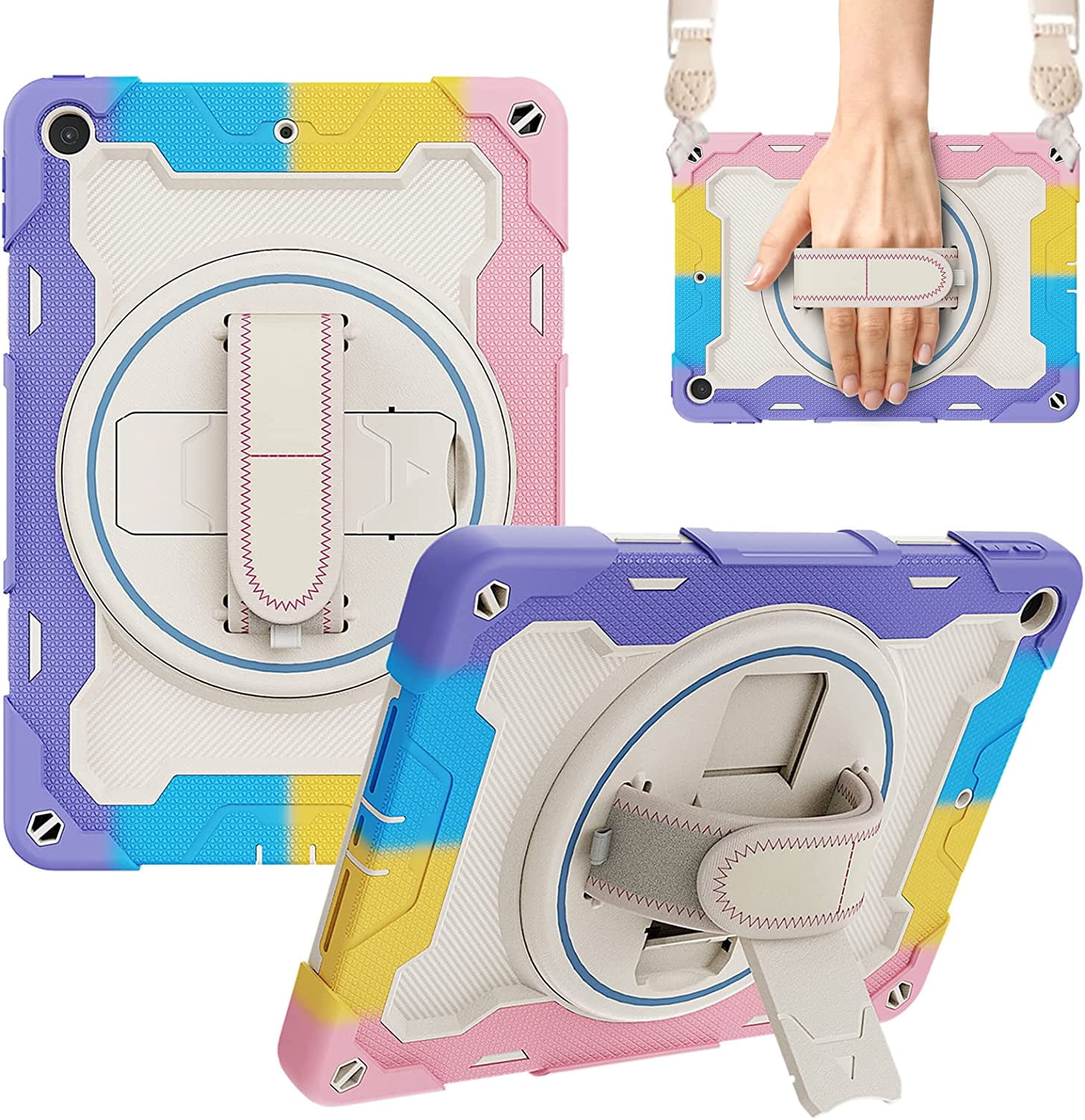 Case for Lenovo Tab P10 (TB-X705F) / M10 (TB-X605F) 10.1", Heavy Duty ...