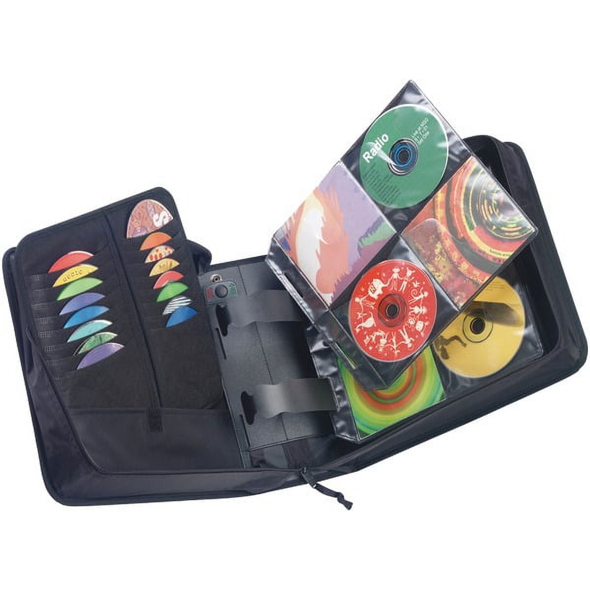 Case Logic CD Storage Holder - Y94911 320 Capacity CD Wallet, Black ...