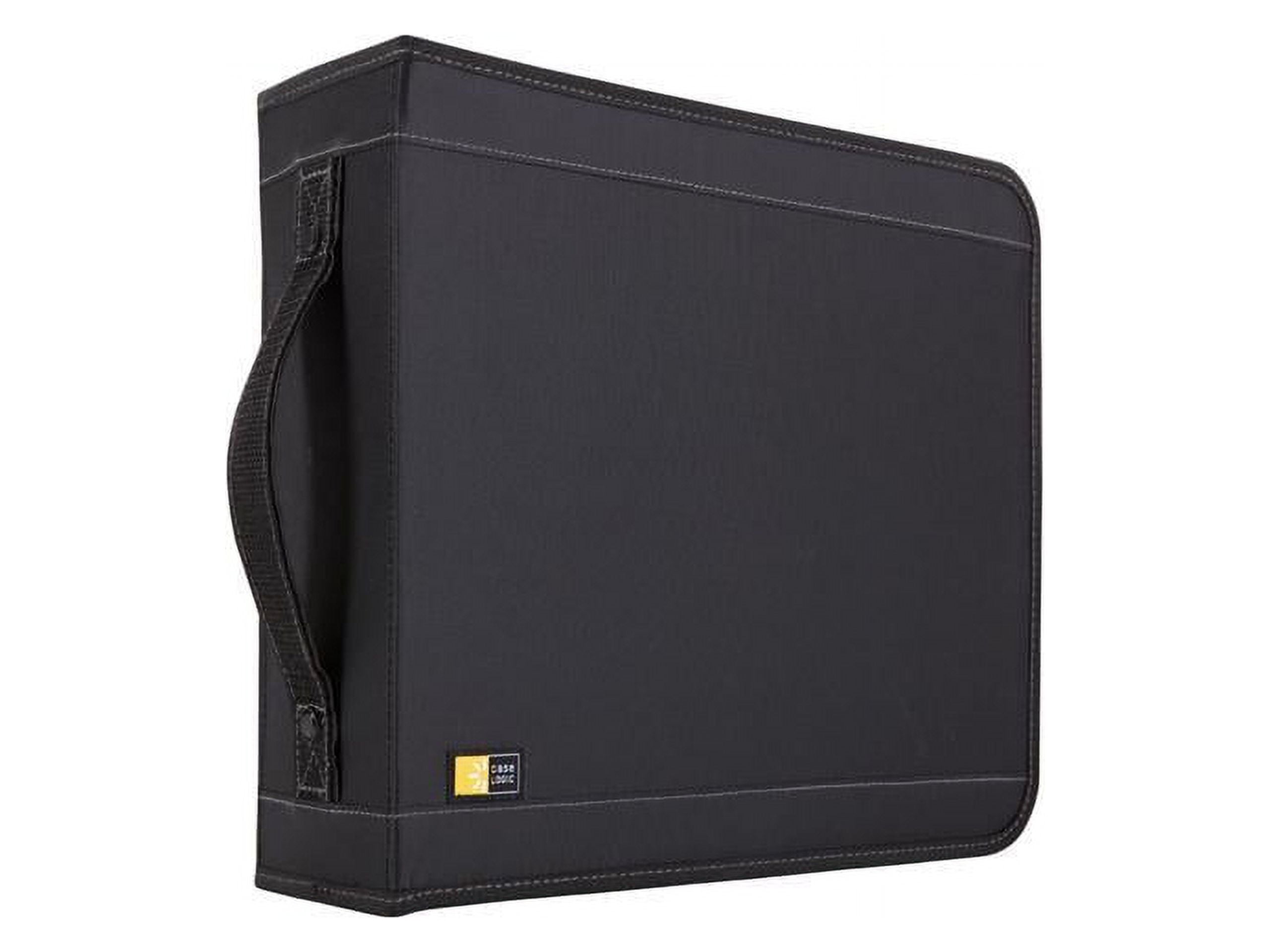 Case Logic Black Nylon CD Wallet, Holds 224 CDs/DVDs - CDW-208, 25 ...