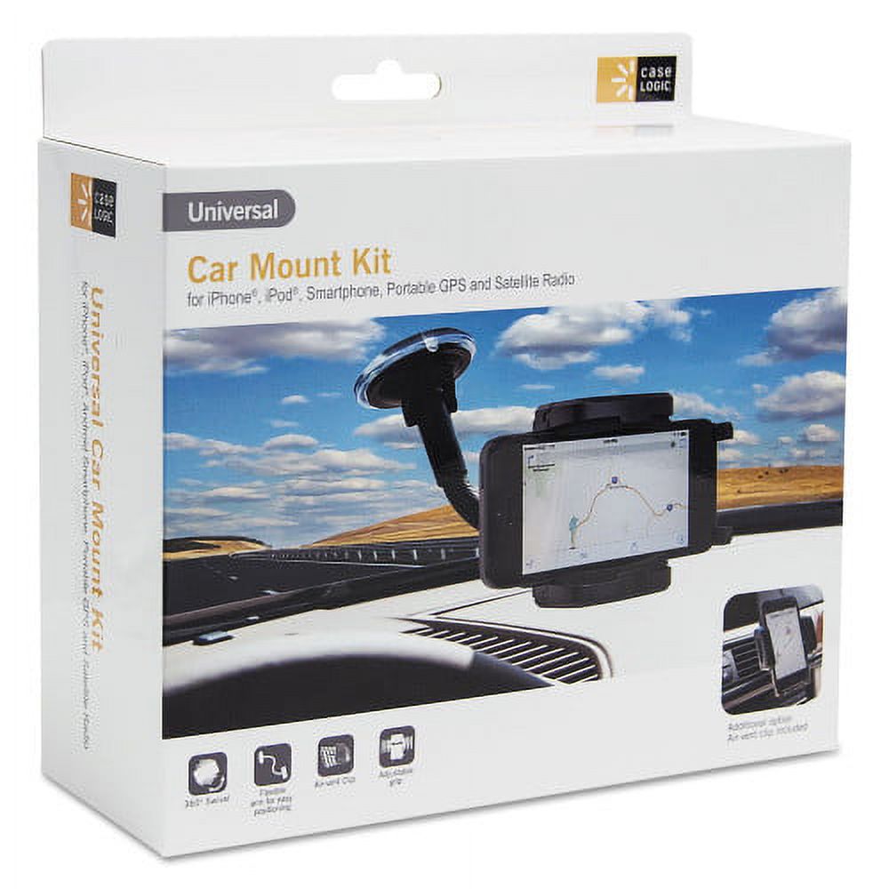 Case Logic Car Mount, Black, Each - Walmart.com