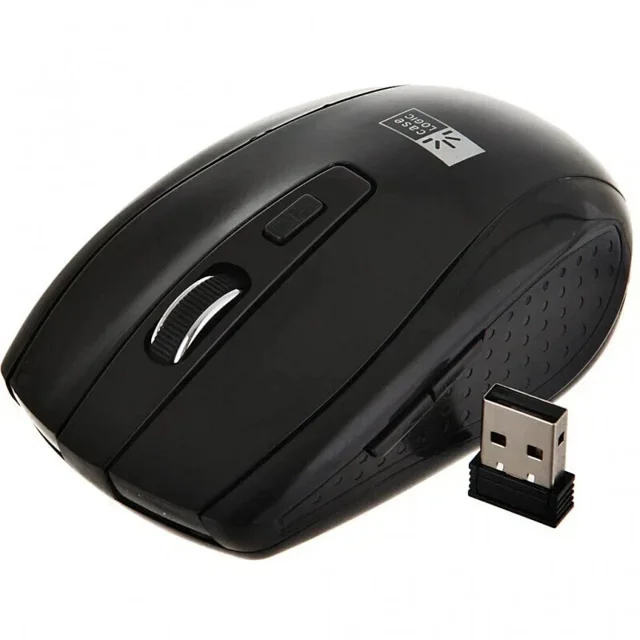 Case Logic Ergonomic 2.4Ghz Plug & Play Wireless Optical Mouse W ...