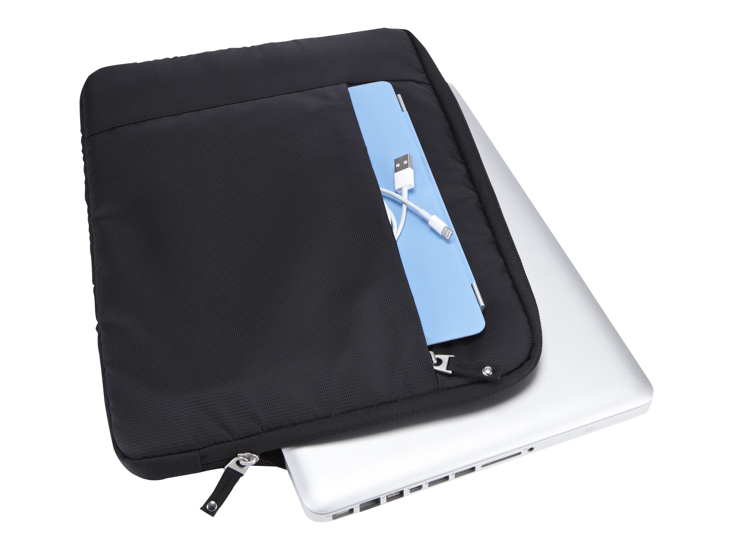 Case Logic - Notebook sleeve - 13" - 13.3" - black - Walmart.com