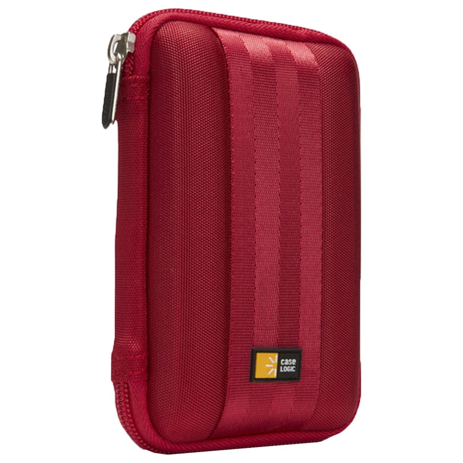 Case Logic Portable Hard Drive Case, Red - Walmart.com