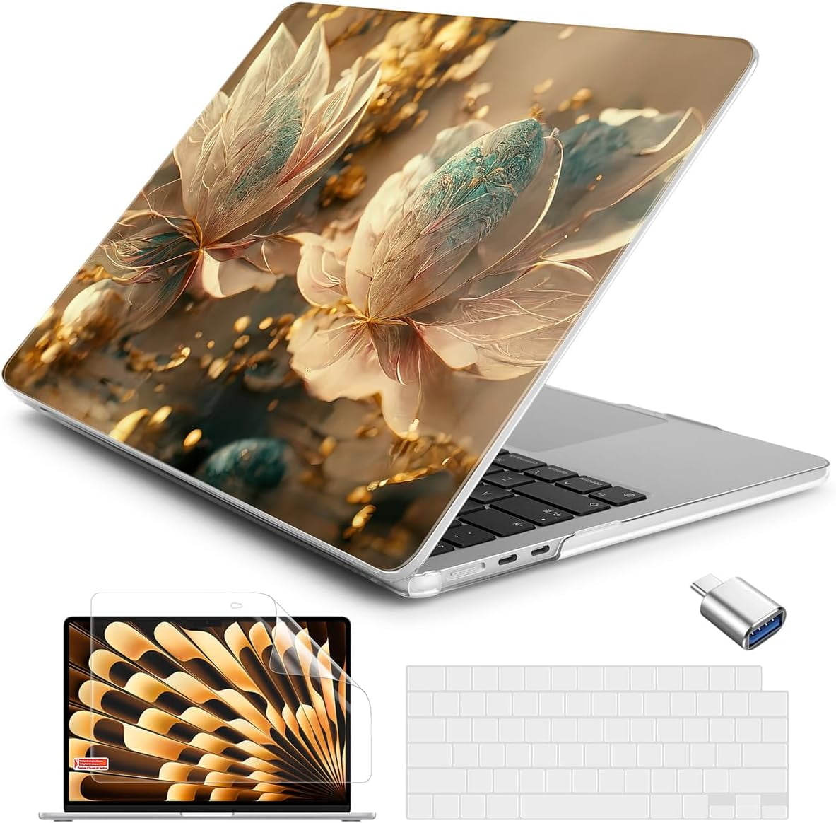 Case for M3 Chip MacBook Air 13 Inch 2024 Model A3113, Designed ...