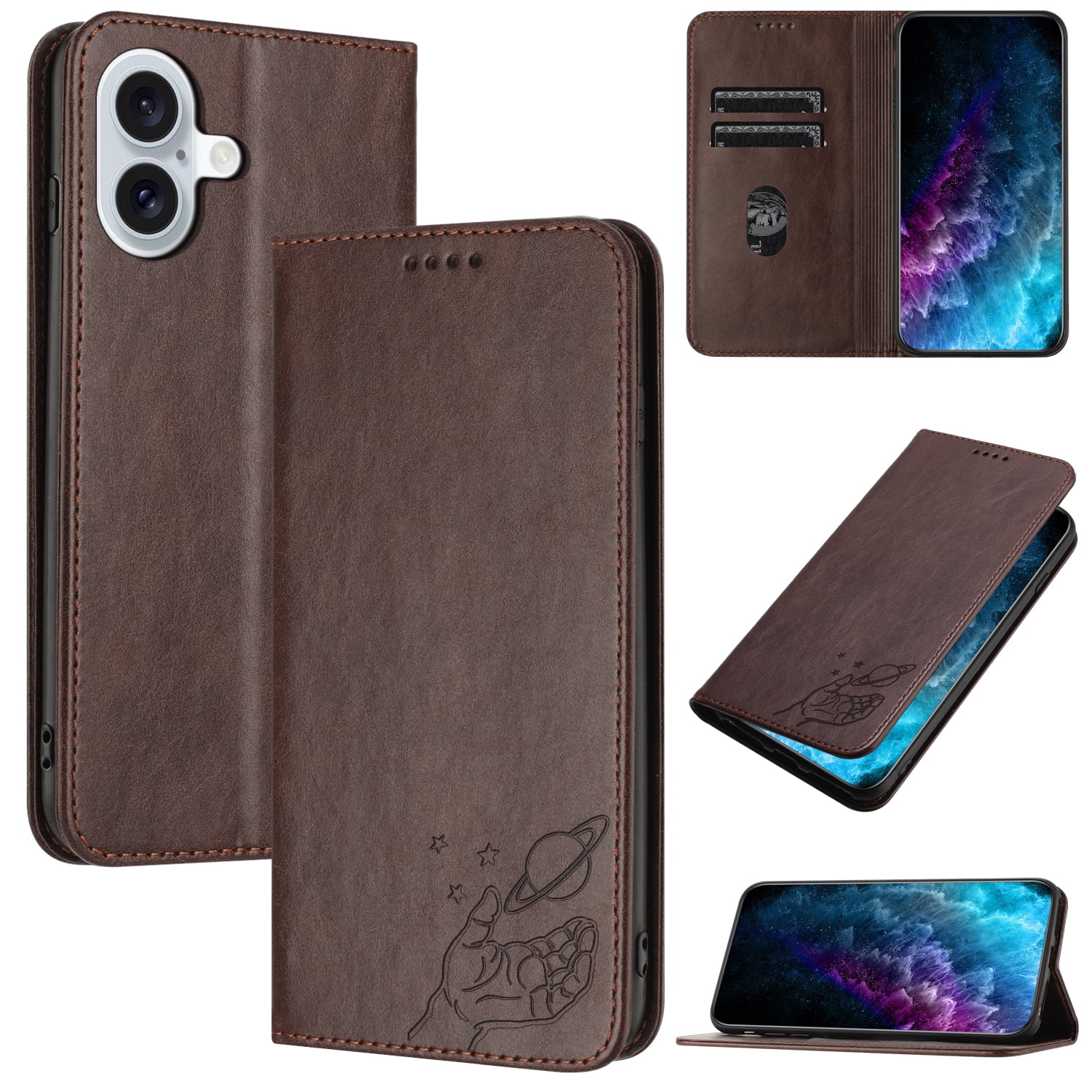 Case for MOTO G85 5G Wallet protective case, high-quality PU leather ...