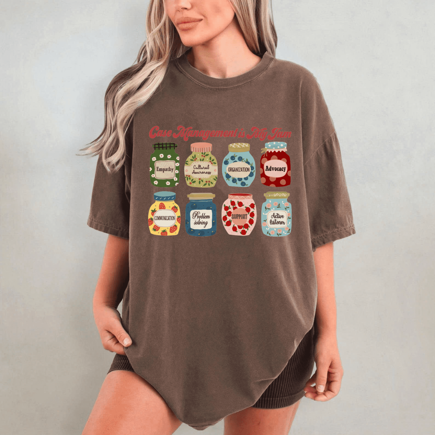 Case Manager Comfort Color Shirt, Case Worker Tee, Nurse Case Manager ...