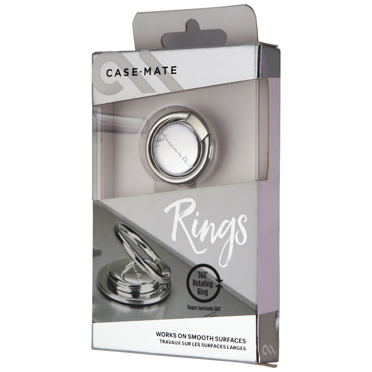 Case-Mate Metal Finger Loop 360 Rotating Ring and Stand for Phones ...