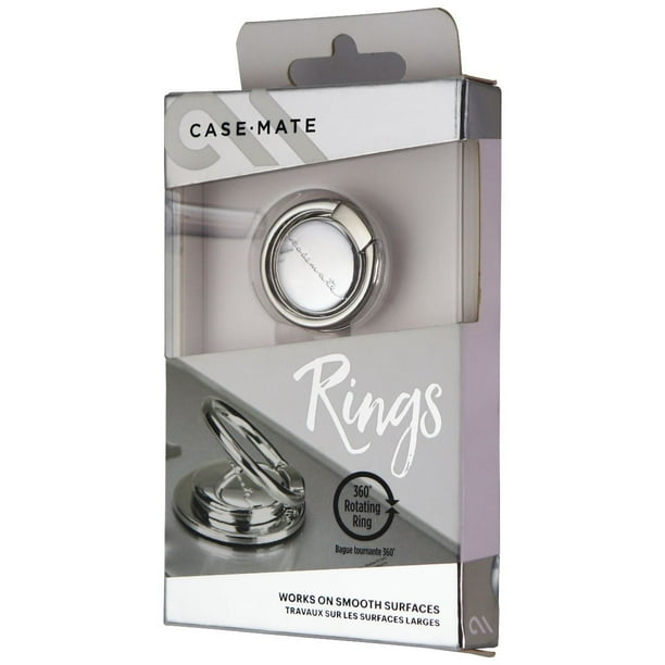 Case-Mate Metal Finger Loop 360 Rotating Ring and Stand for Phones ...