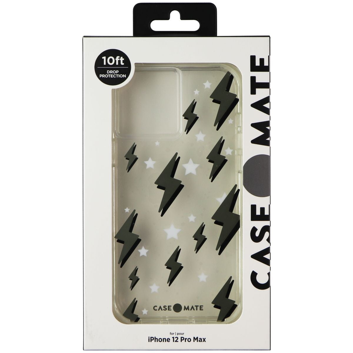 Case-Mate Print Series Hardshell Case for Apple iPhone 12 Pro Max - Thunderbolt - Walmart.com