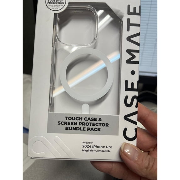 Case-Mate Tough case & screen protector bundle pack magsafe 2024 iphone ...