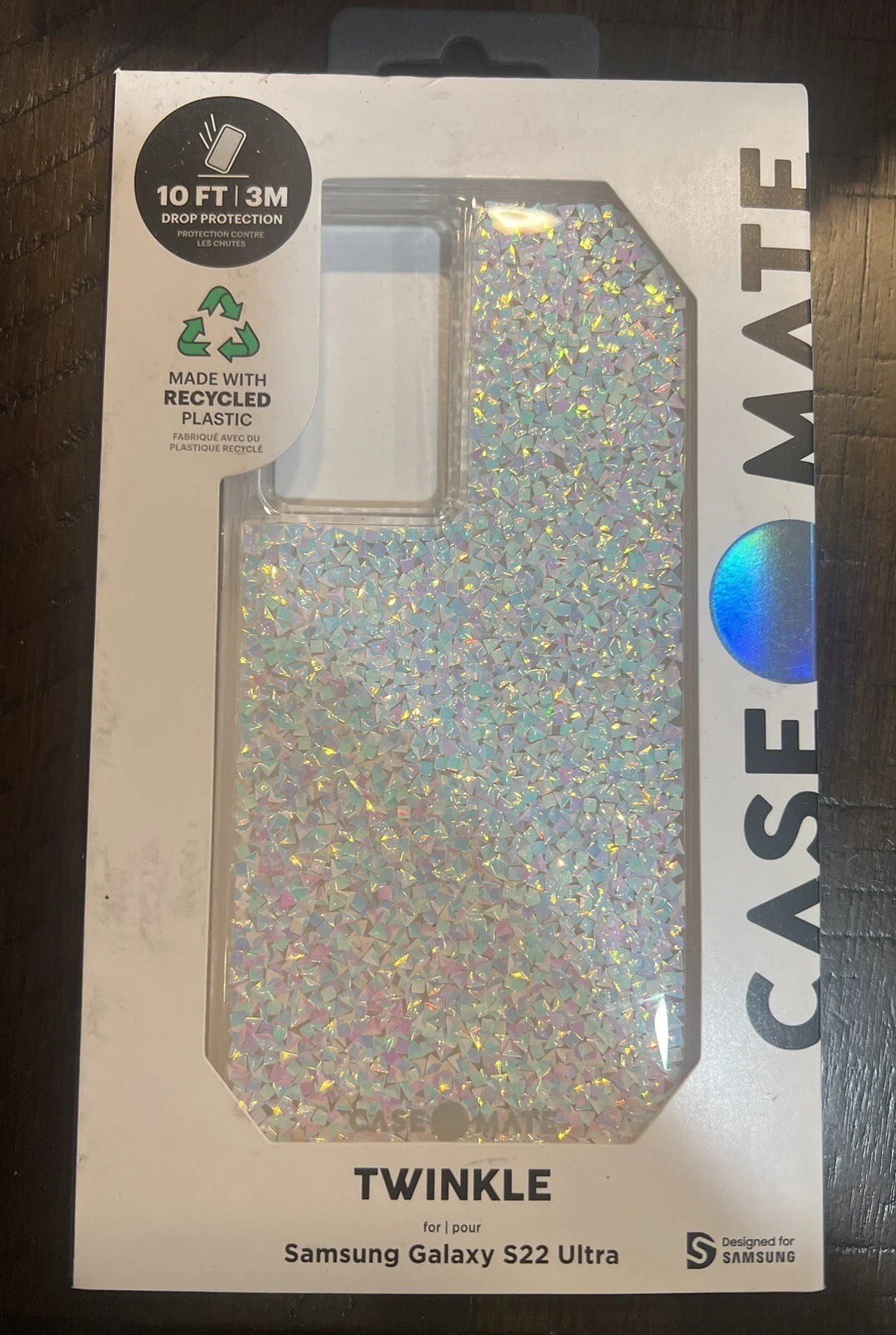 Case-Mate - Twinkle - Case for Samsung Galaxy S22 Ultra - Reflective ...