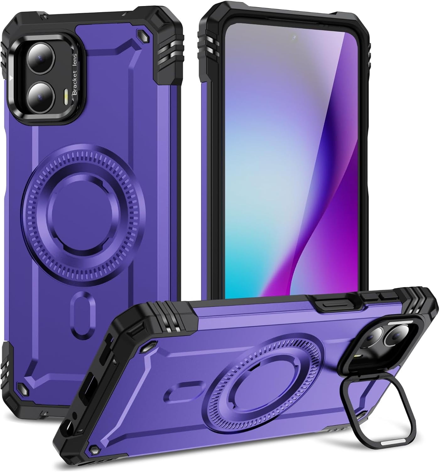 Case for Moto G Play 5G 2024,Military Grade Drop Full-Body Shockproof ...