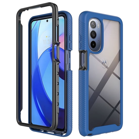 Case for Moto G-Stylus 5G 2022, Full Body Bumper Dual-Layer PC + TPU ...
