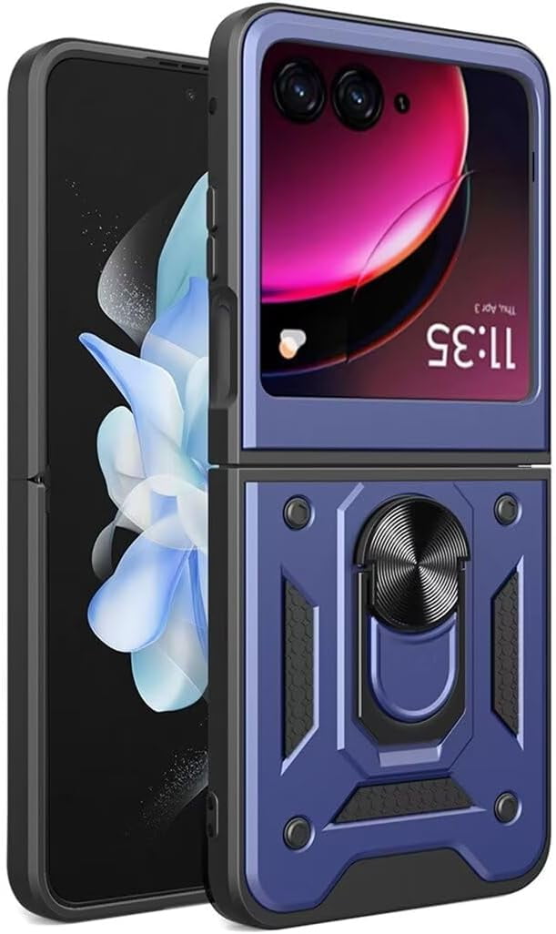 Case for Moto Razr 50,Moto Razr 2024 Case,Military Grade TPU+PC [Built ...