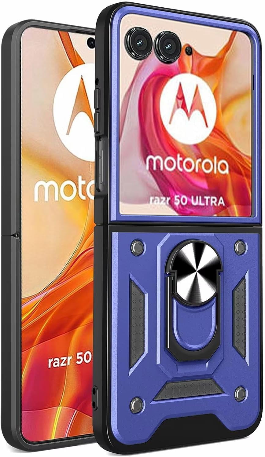 Case for Moto Razr 50 Ultra,Moto Razr Plus 2024 Case,Military Grade TPU ...